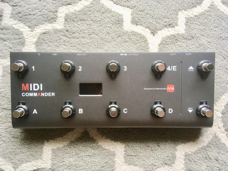 MIDI Commanderのレビュー！多彩なプレイを快適にするMIDIフットコントローラー【Melo Audio製】 | コバログ